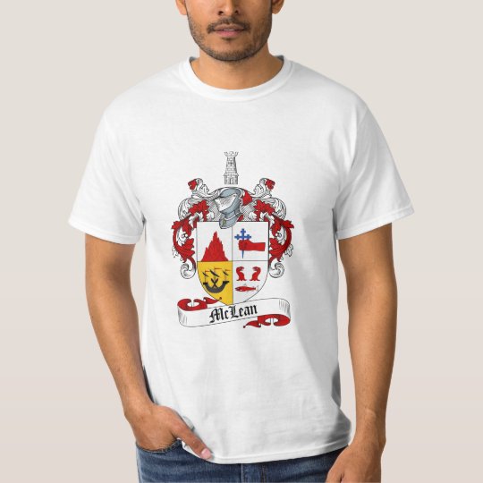 Mclean Family Crest - Mclean Coat of Arms T-Shirt | Zazzle.com