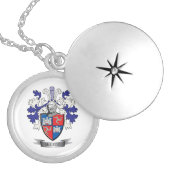 McLeod Family Crest Coat of Arms Locket Necklace | Zazzle