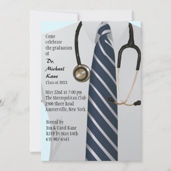 MD Graduation Invitation | Zazzle