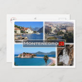 ME Montenegro - Postcard | Zazzle