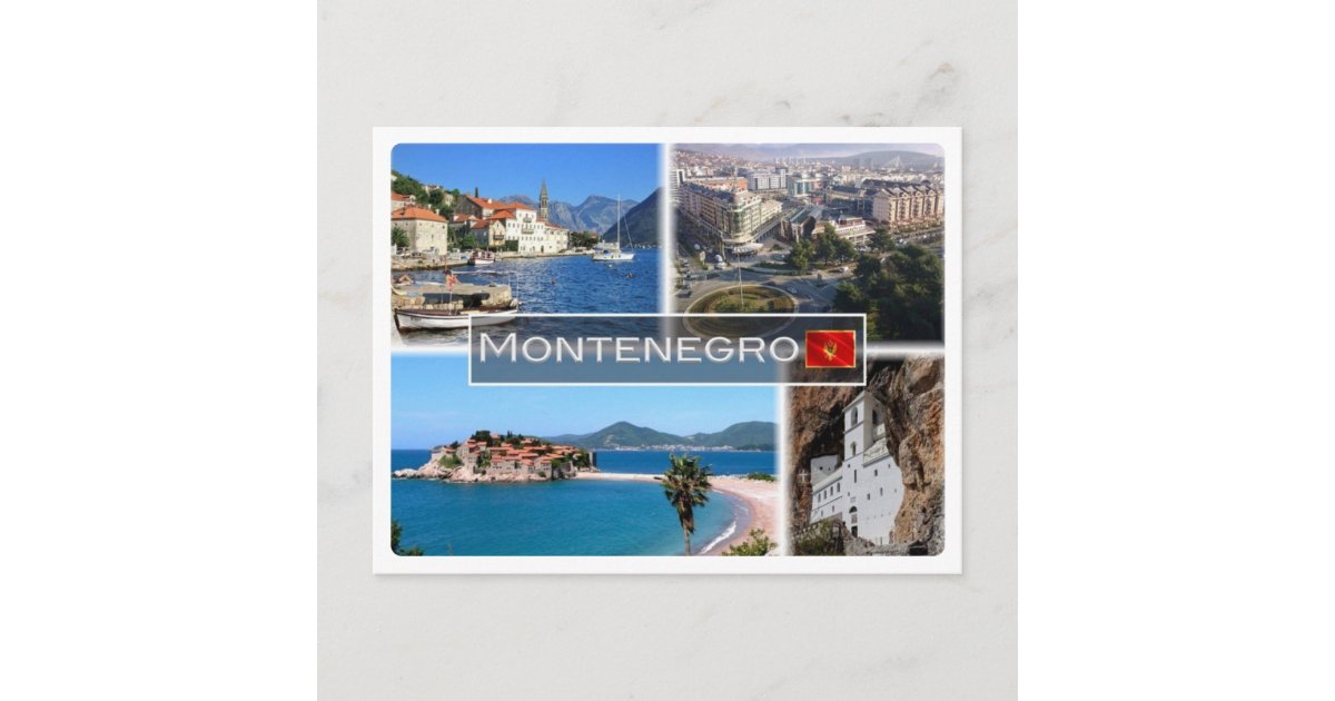 ME Montenegro - Postcard | Zazzle