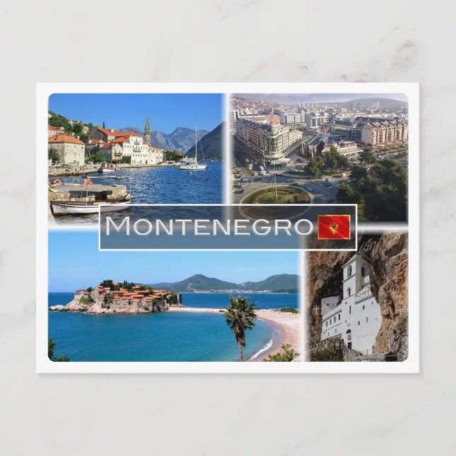 ME Montenegro - Postcard | Zazzle
