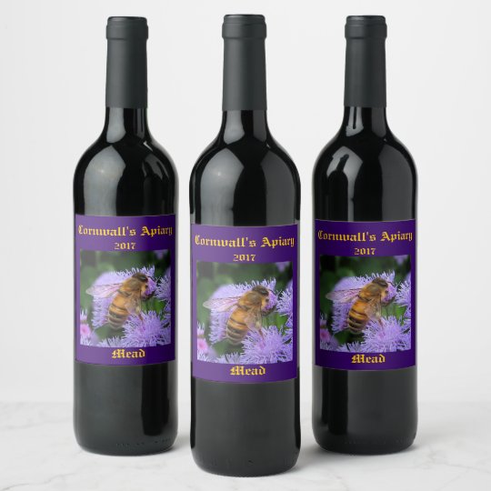Mead Honey Wine Label | Zazzle.com