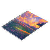 Meadow Basking in Majestic Horizon Notebook | Zazzle