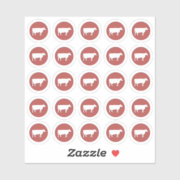 Meal Choice Beef Sticker | Zazzle