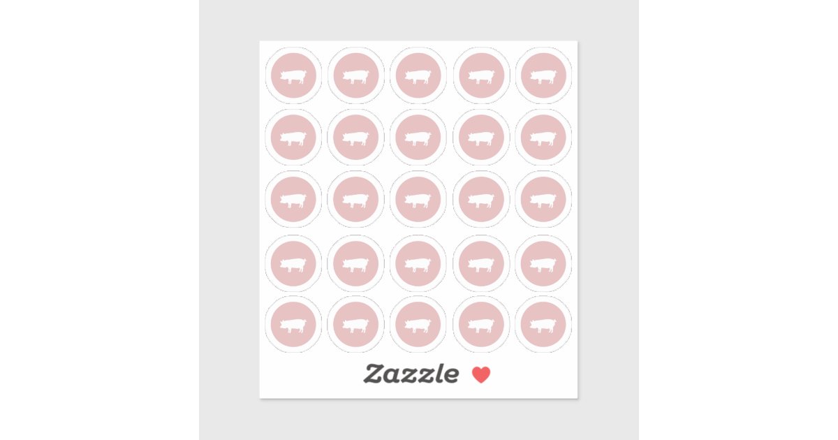 Meal Choice Pork Sticker | Zazzle
