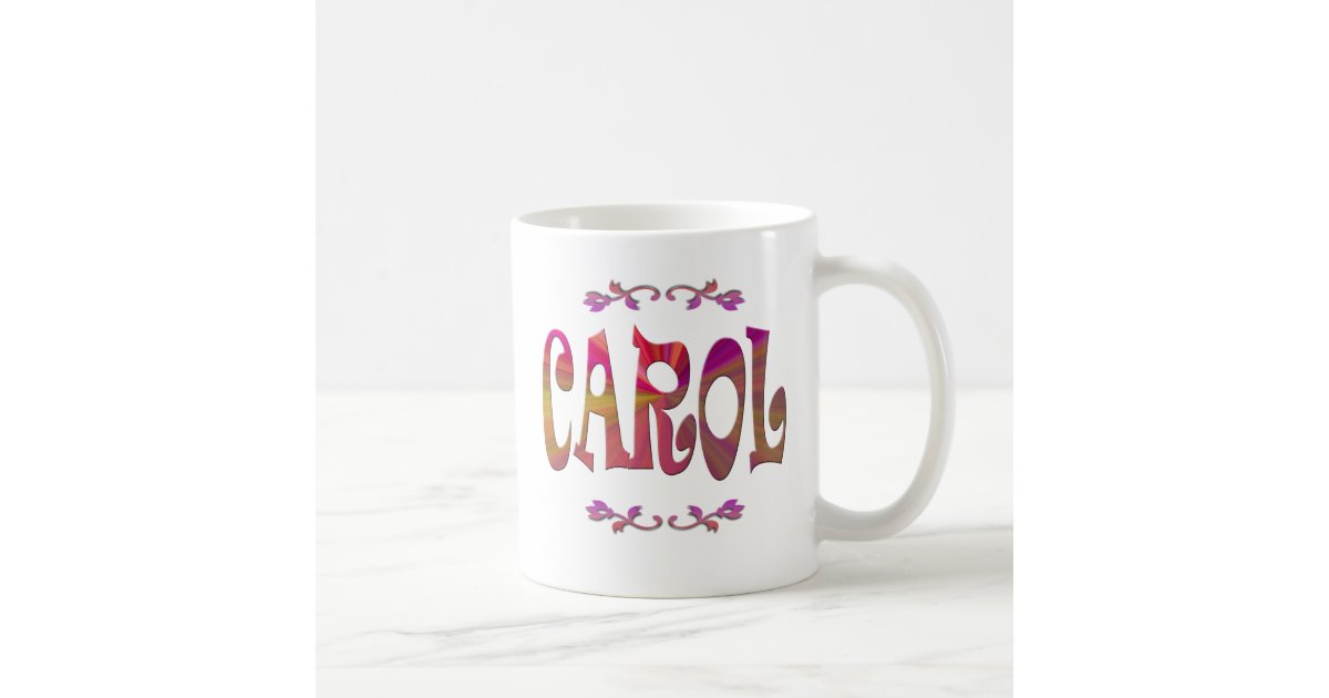 Meaning of Carol Mug | Zazzle