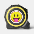 "Measure with a Smile: Emoji Inch Tape Collection Tape Measure | Zazzle