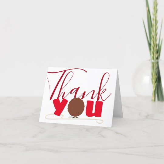 Meatball Spaghetti Food Thank You Card | Zazzle.com