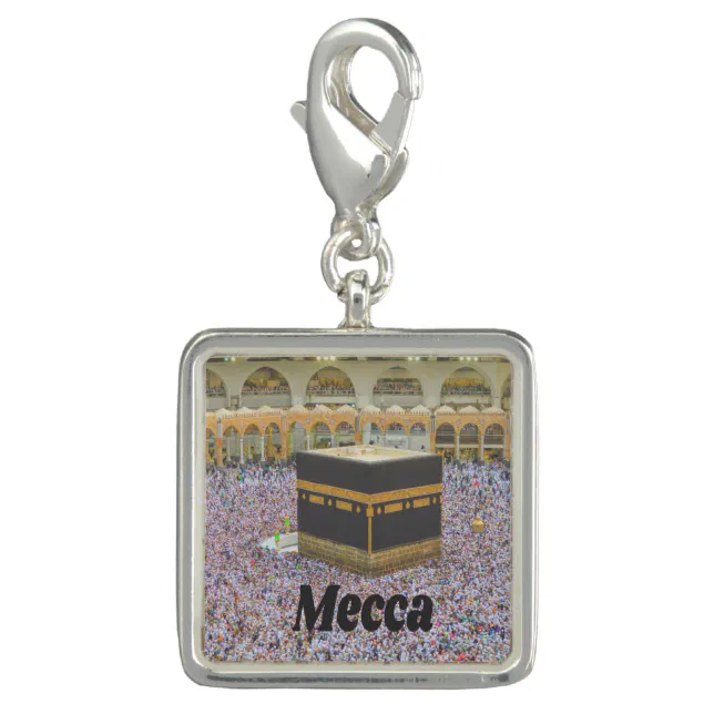 Mecca Saudi Arabia Islam’s holiest city, Kaaba Charm | Zazzle