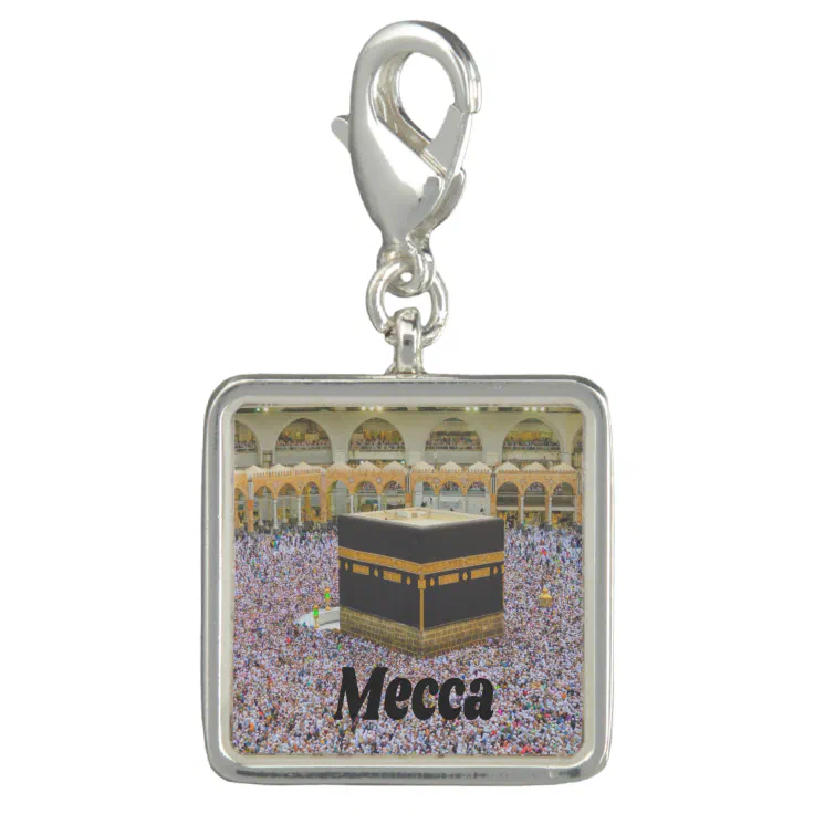 Mecca Saudi Arabia Islam’s holiest city, Kaaba Charm | Zazzle