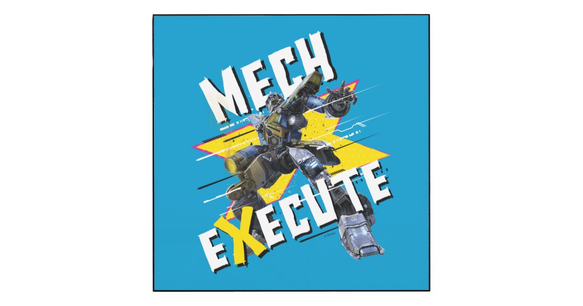 MECH Execute Wood Wall Art | Zazzle