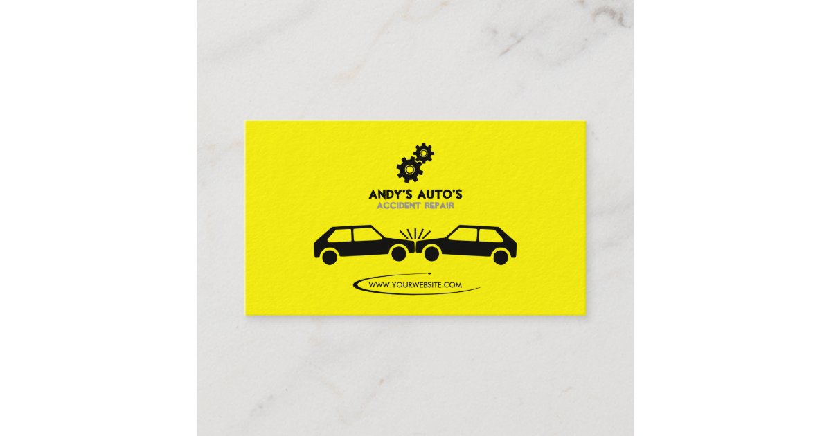 Mechanic/Accident Recovery Business Card v2 | Zazzle