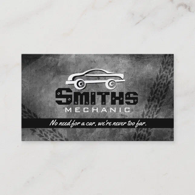 Mechanic Business Cards | Zazzle