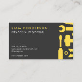 Mechanic Business Cards Auto Repair | Zazzle