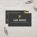 Mechanic Business Cards Auto Repair | Zazzle