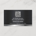 Mechanic Car Auto Repair Engine QR Code Business Card | Zazzle