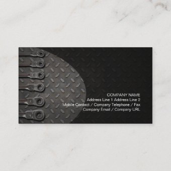 Mechanic Car Repair Auto Garage Business Card | Zazzle