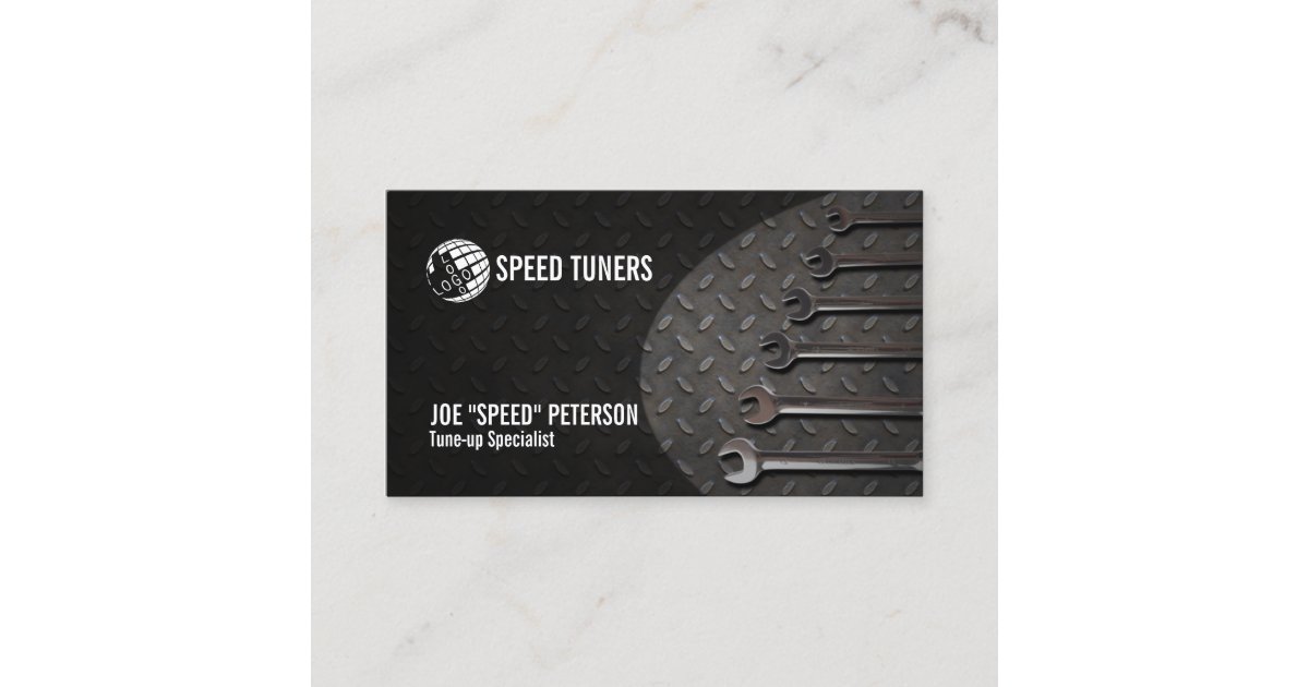 Mechanic Car Repair Auto Garage Business Card | Zazzle
