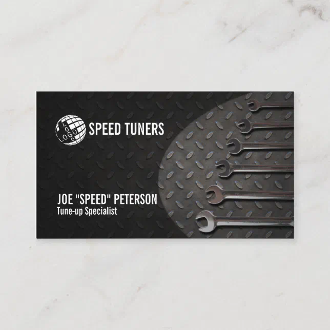 Mechanic Car Repair Auto Garage Business Card | Zazzle