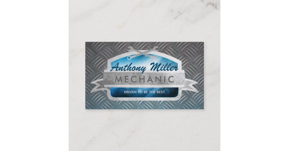 Mechanic Slogans Business Cards | Zazzle