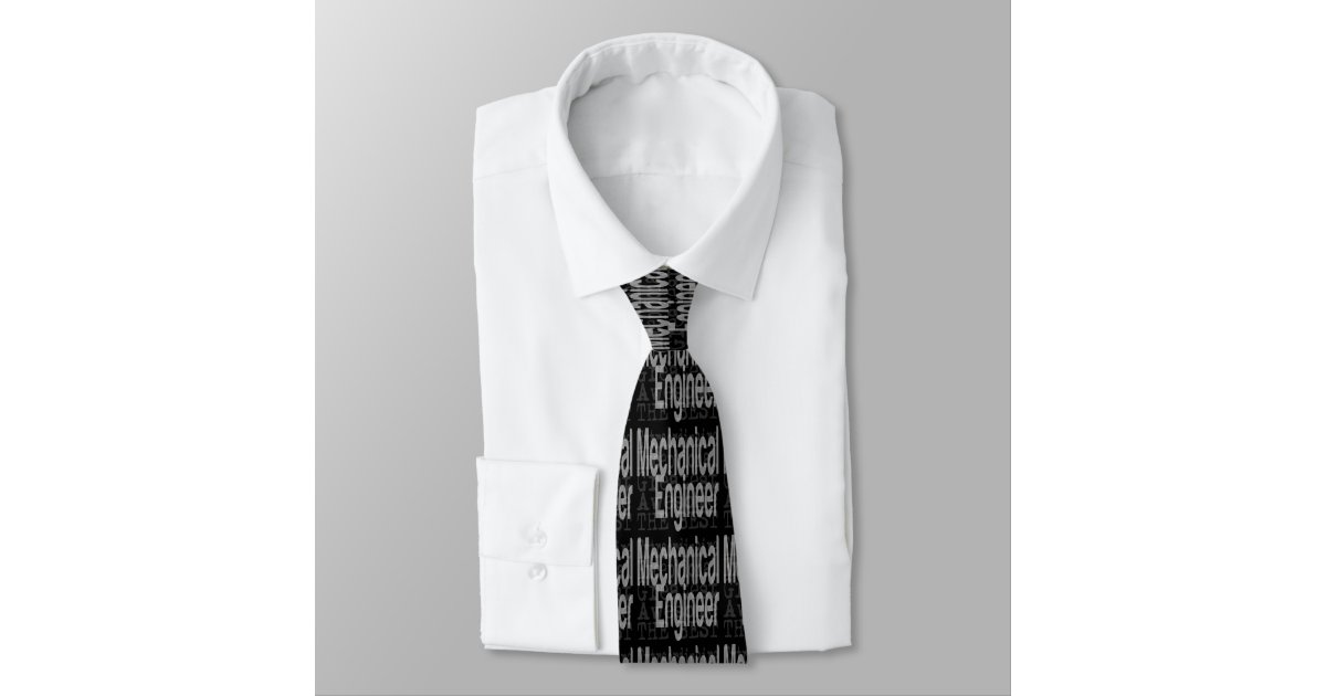 Mechanical Engineer Extraordinaire Neck Tie | Zazzle