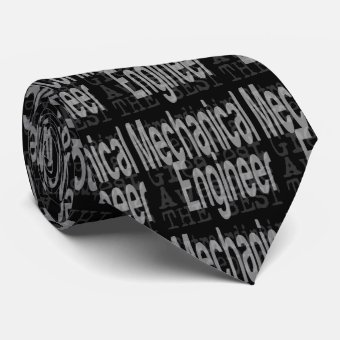 Mechanical Engineer Extraordinaire Neck Tie | Zazzle