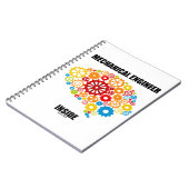 Mechanical Engineer Inside (Gears Brain) Notebook | Zazzle