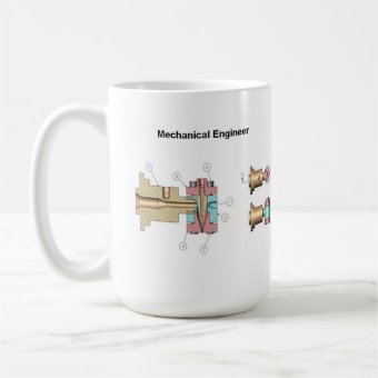 Mechanical Engineer mug | Zazzle