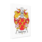 Medeiros Family Crest Canvas Print | Zazzle