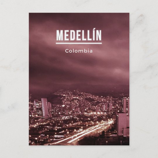 Medellin Colombia Postcard | Zazzle.com