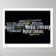 Media Literacy Poster | Zazzle