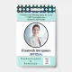 Media Press Photo Reporter ID Identification Badge | Zazzle