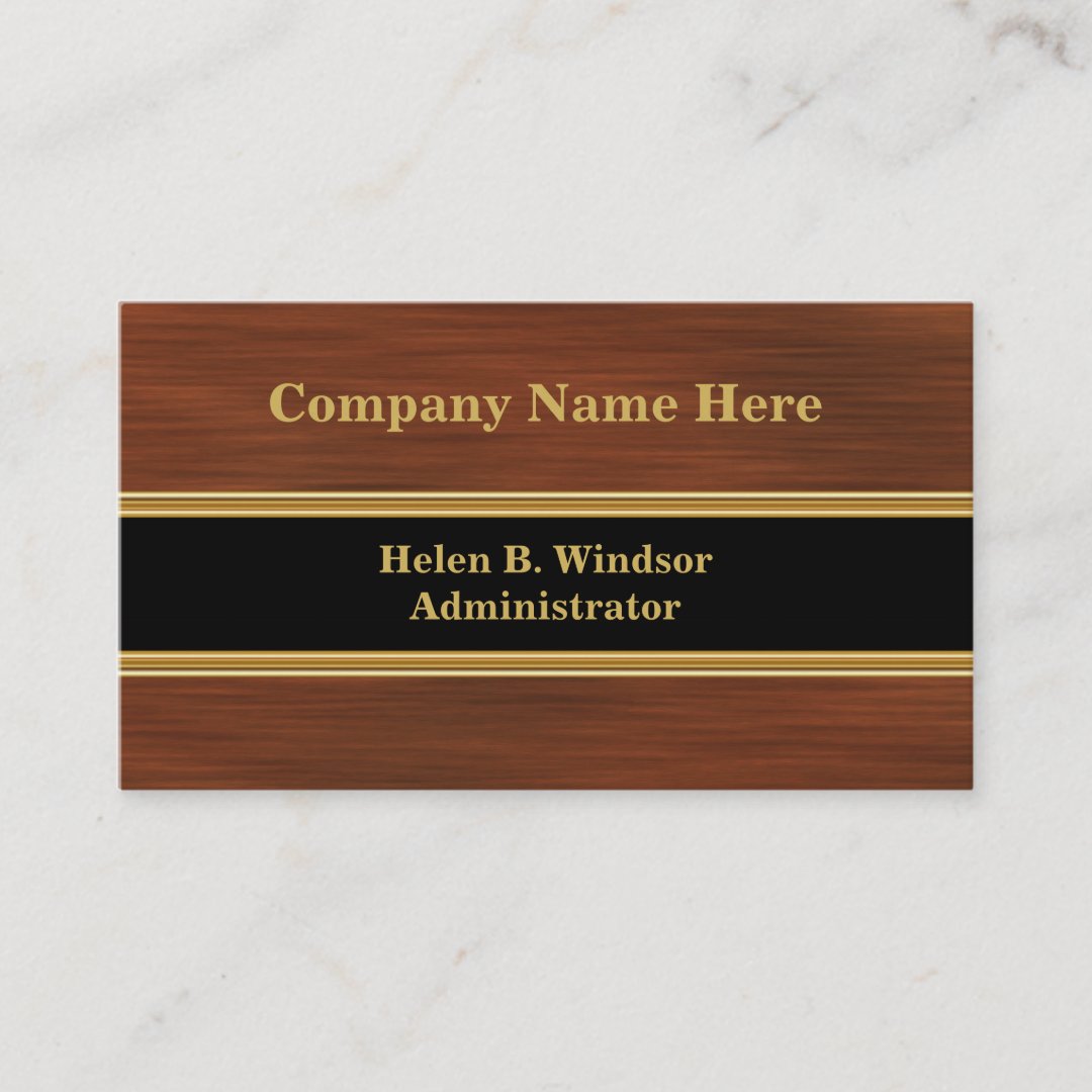 Medical Administrator Business Cards | Zazzle
