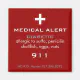 Medical Alert Magnet | Zazzle