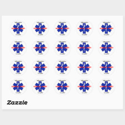 MEDICAL ALERT STICKER | Zazzle