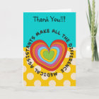 Medical Assistants Recognition Week Awesome Thank You Card | Zazzle.com