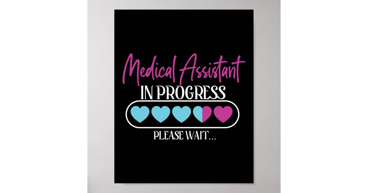Medical Assistant Cma Medical Assistant In Poster | Zazzle