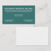 Medical Billing And Coding Business Card | Zazzle