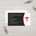 Medical Billing And Coding Business Card | Zazzle