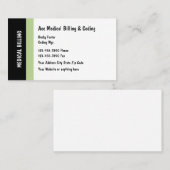 Medical Billing And Coding Modern Design Business Card | Zazzle