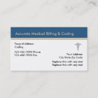 Medical Billing Coding Business Cards | Zazzle.com
