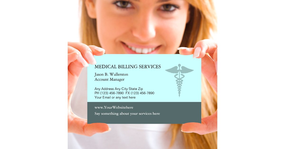Medical Billing Business Cards | Zazzle