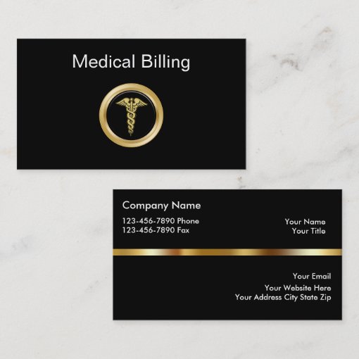 Medical Billing Business Cards | Zazzle