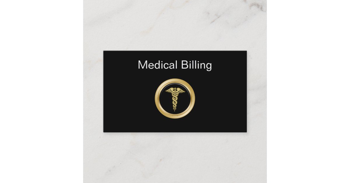 Medical Billing Business Cards | Zazzle