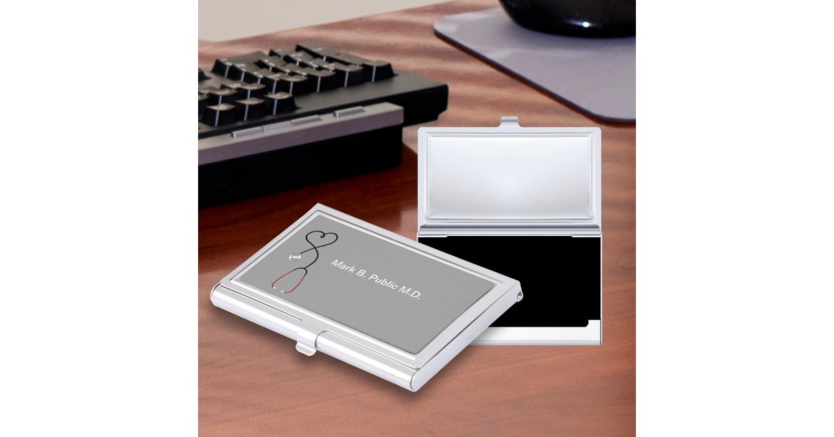 Medical Business Card Holder | Zazzle