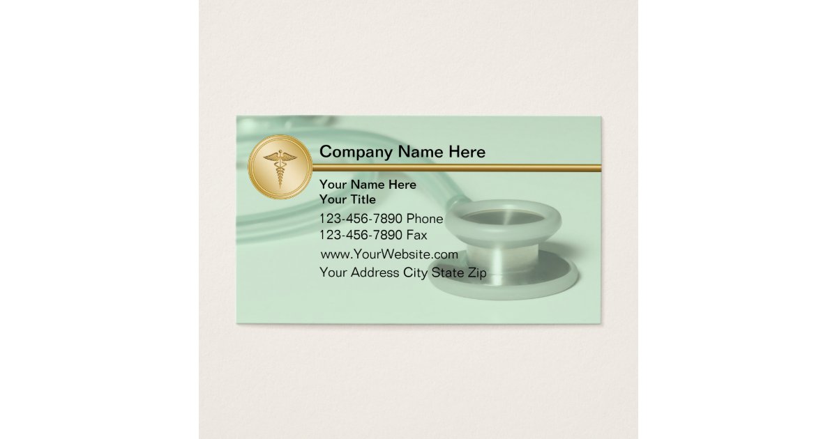 Medical Business Cards | Zazzle.com