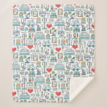 Medical Design Pattern Fabric | Zazzle