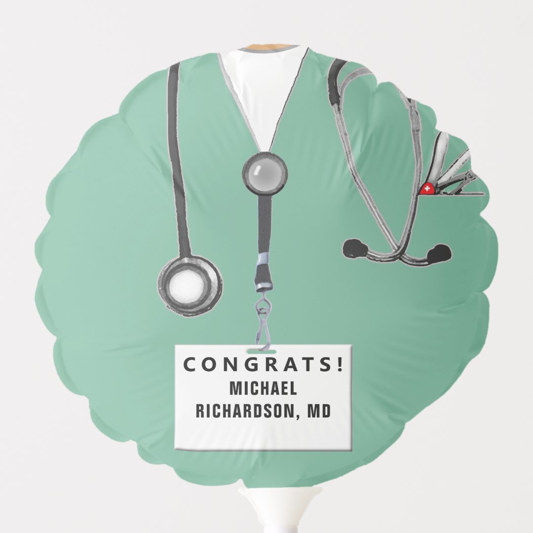 Medical Doctor Graduation Balloon | Zazzle
