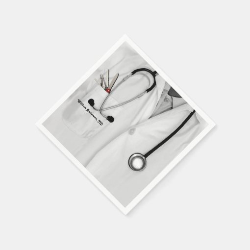 Medical Doctor Napkins | Zazzle